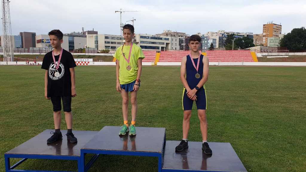 5 medalja s Državnog prvenstva u atletici za AK "Mursko Središće ...