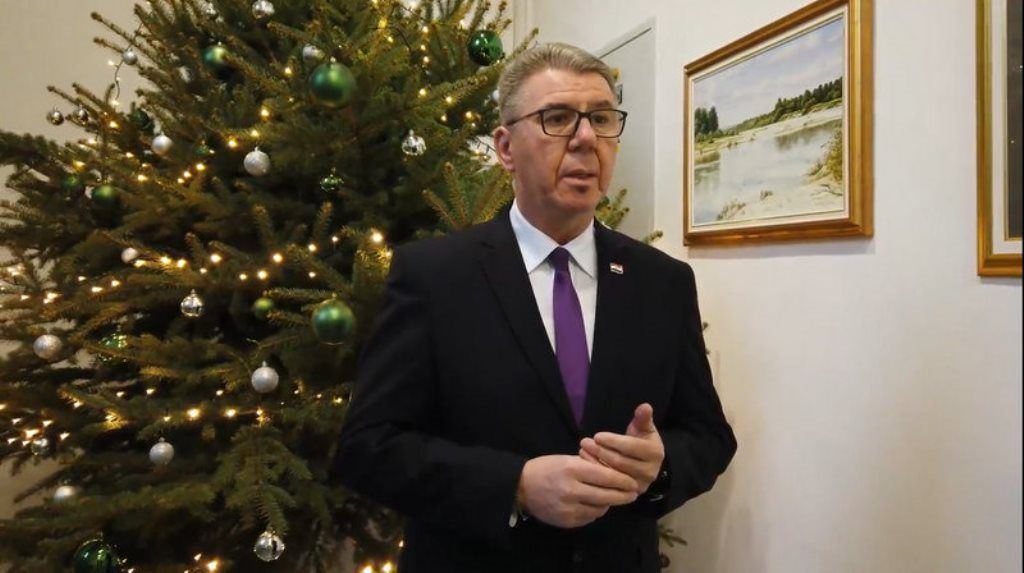 Novogodišnja čestitka Dražena Srpaka gradonačelnika Murskog Središća ...