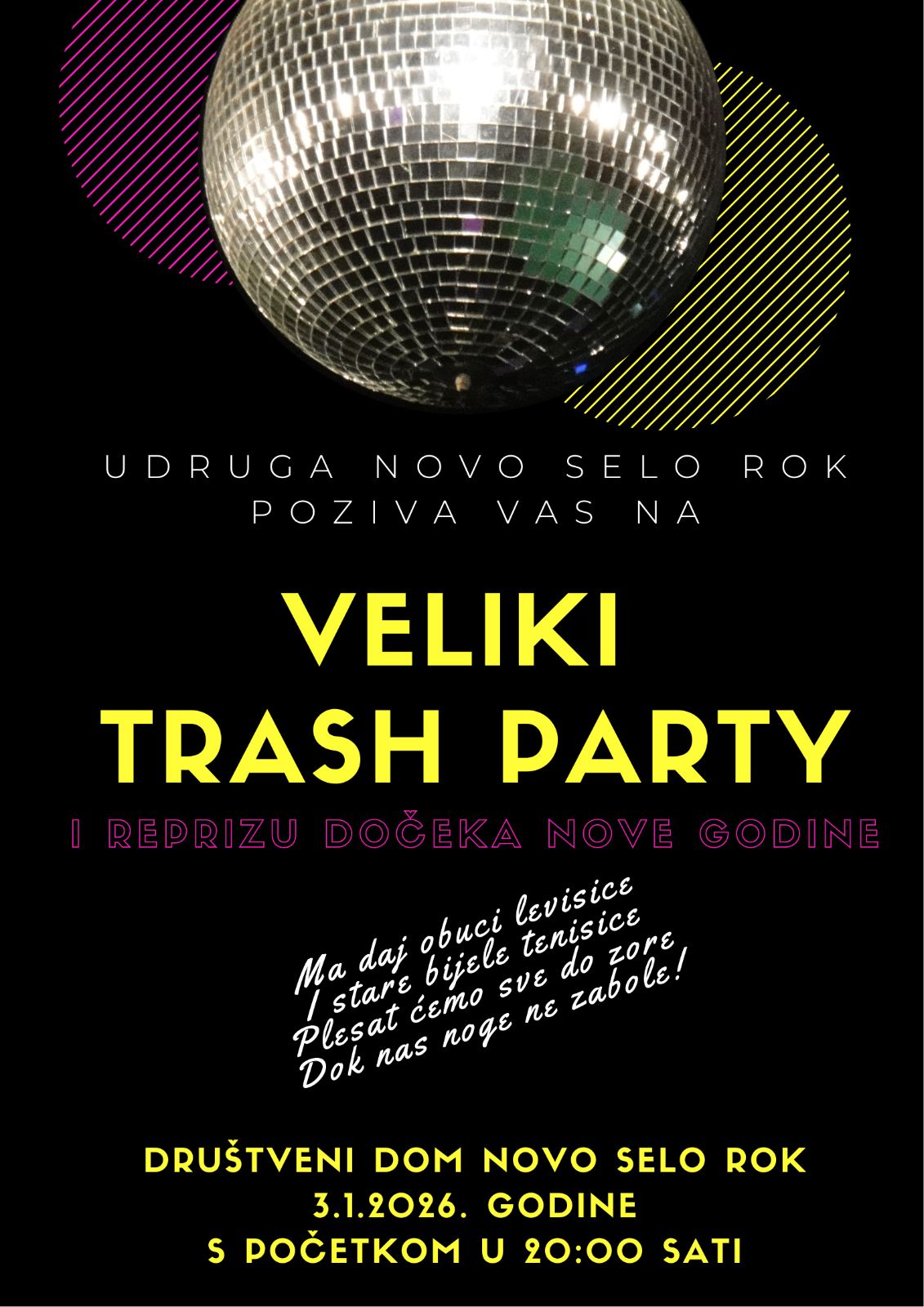 Veliki Trash Party Udruge Novo Selo Rok – Muralist.hr